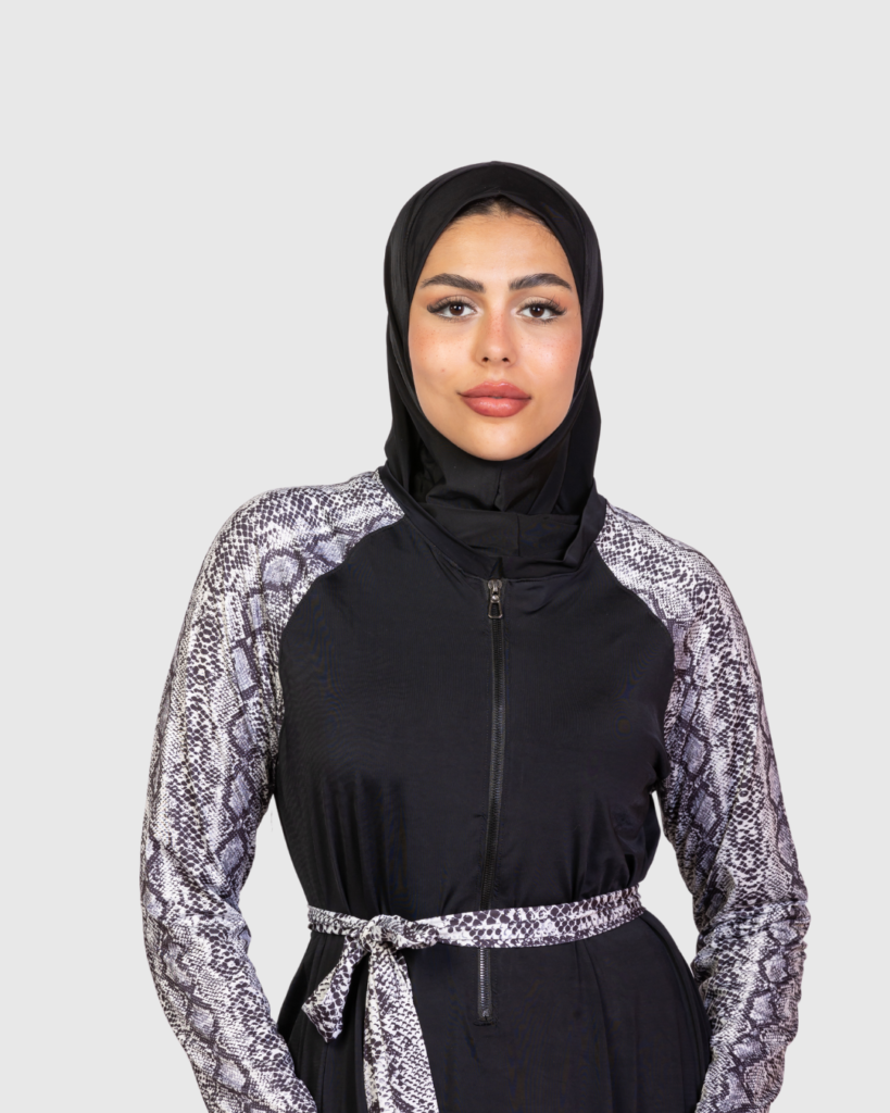 Leopard Burkini Top Only - Qudra